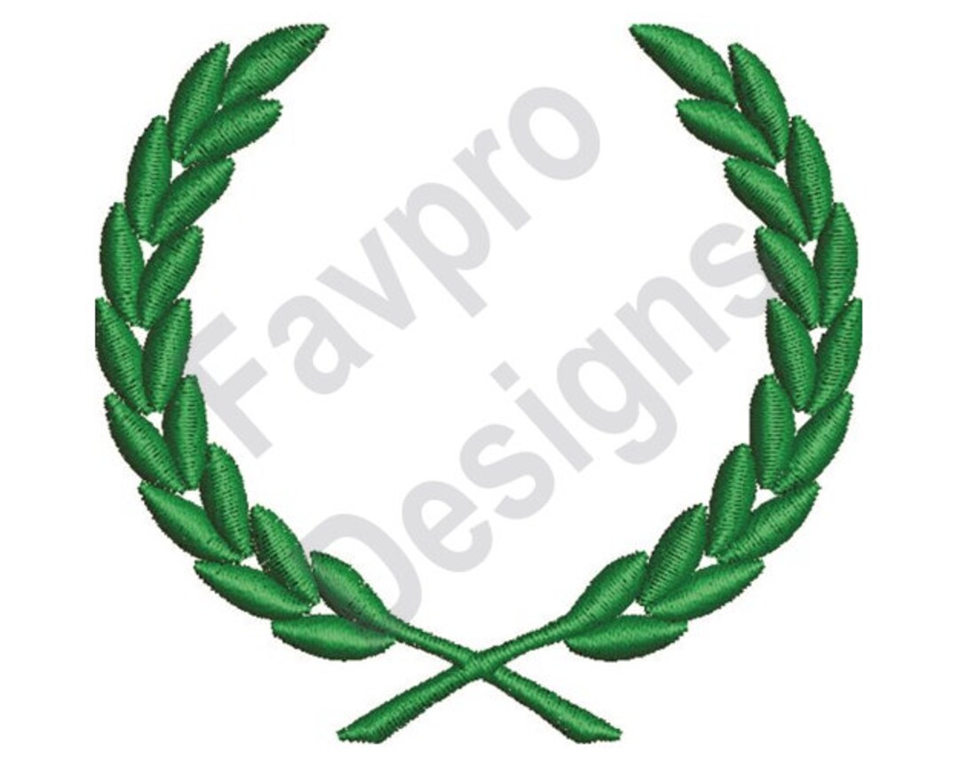 Olympic Wreath Machine Embroidery Design - Etsy