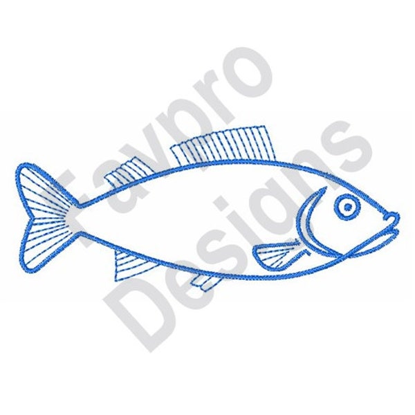 Fish Embroidery - Etsy