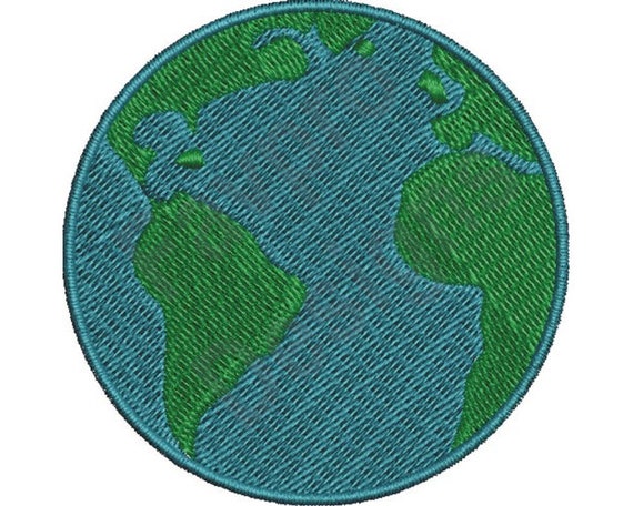 Earth Machine Embroidery Design | Etsy