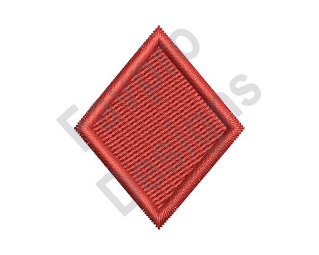 Diamond - Machine Embroidery Design - Etsy
