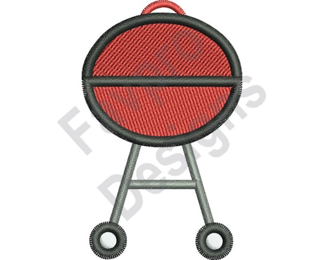 Outdoor Grill - Machine Embroidery Design - Etsy