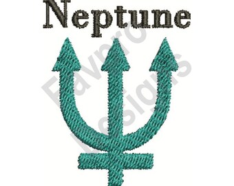 Neptune God Embroidery Design Instant Download - Etsy