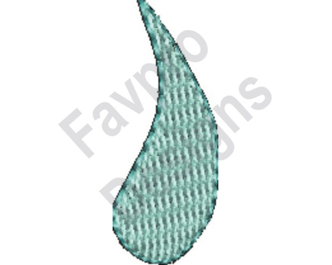 Water Drop - Machine Embroidery Design - Etsy