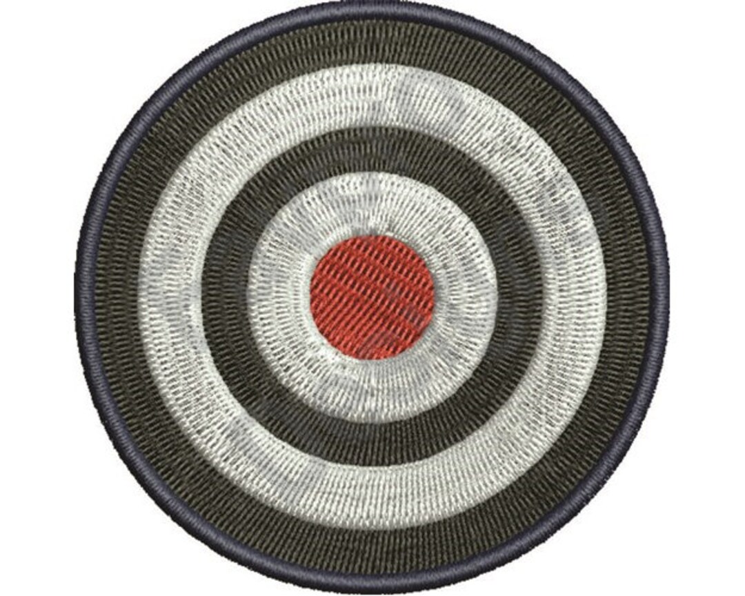 Bullseye - Machine Embroidery Design - Etsy
