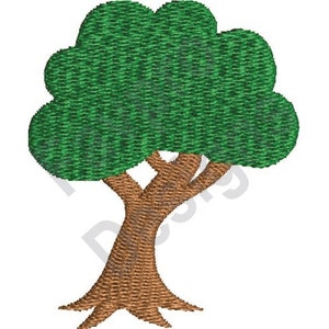 Oak Tree - Machine Embroidery Design - Etsy
