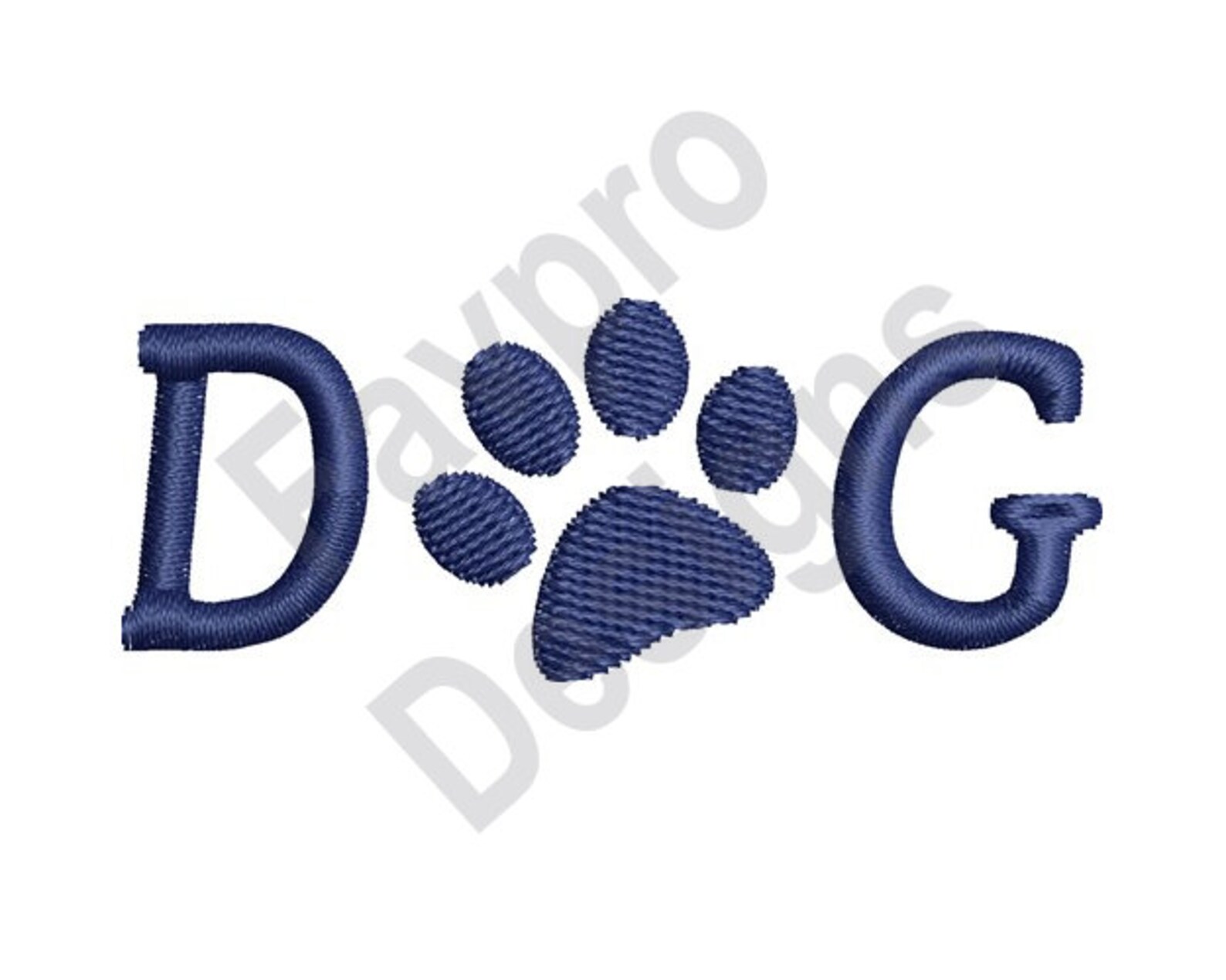 Dog Paw Machine Embroidery Design - Etsy