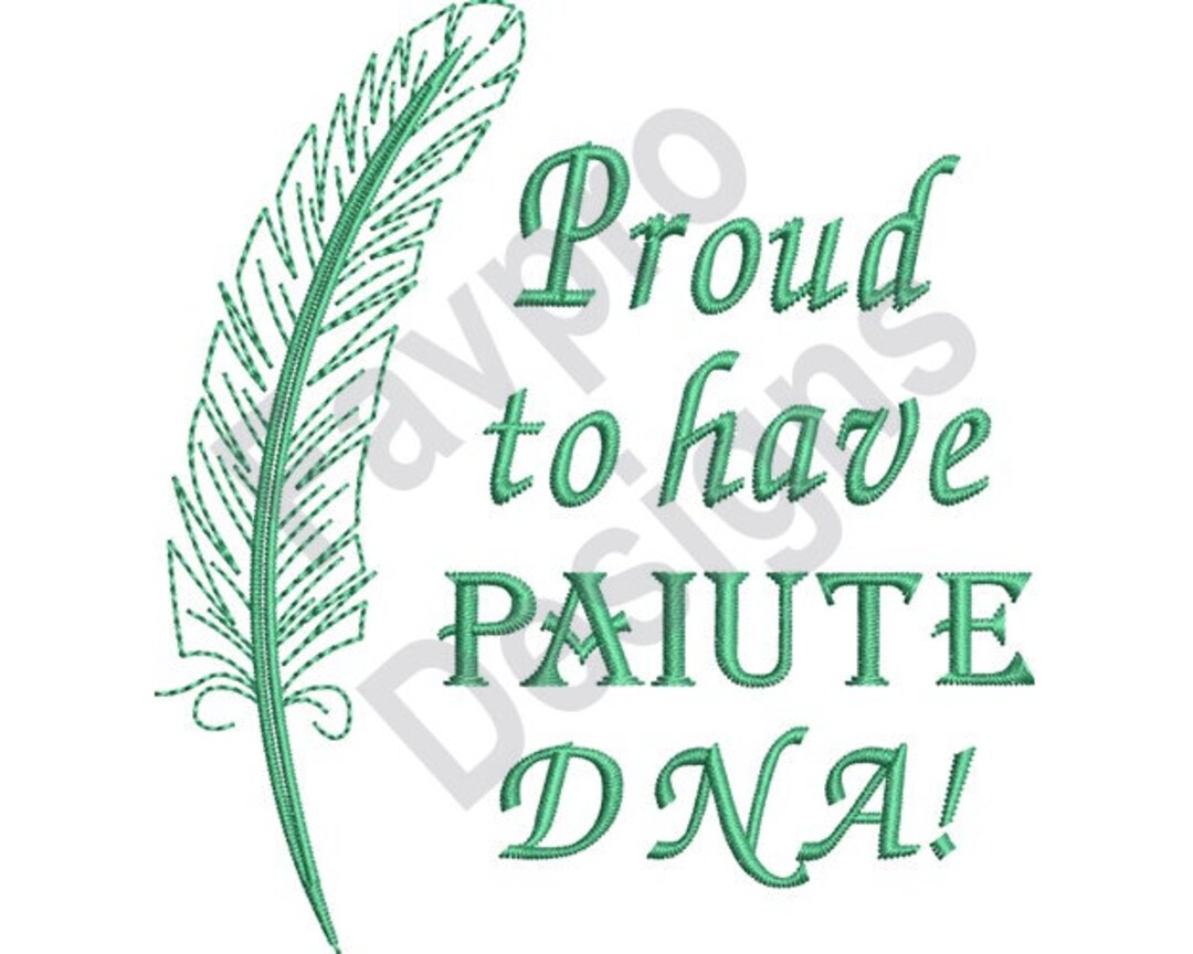 Native American Paiute Pride - Machine Embroidery Design - Etsy