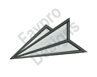 Mini Paper Airplane Machine Embroidery Design-instant DOWNLOAD - Etsy