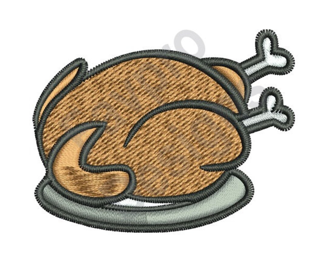 Thanksgiving Turkey Machine Embroidery Design - Etsy