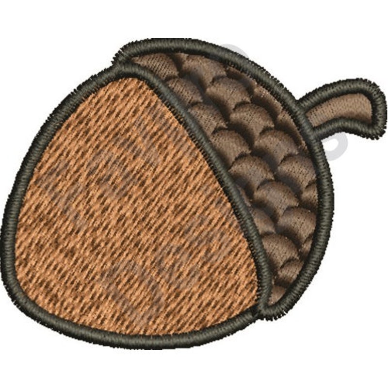 Acorn Embroidery - Etsy