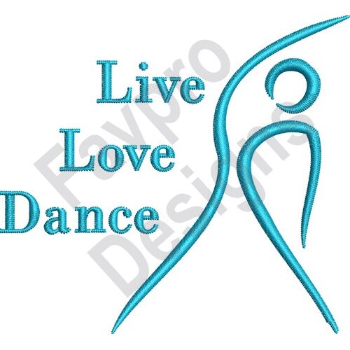 Dancing Embroidery Design Dance Machine Embroidery Designs 4X4 - Etsy