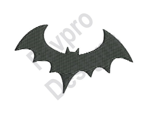 Bat Machine Embroidery Design | Etsy