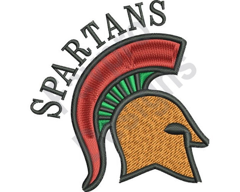 Spartans - Machine Embroidery Design - Etsy