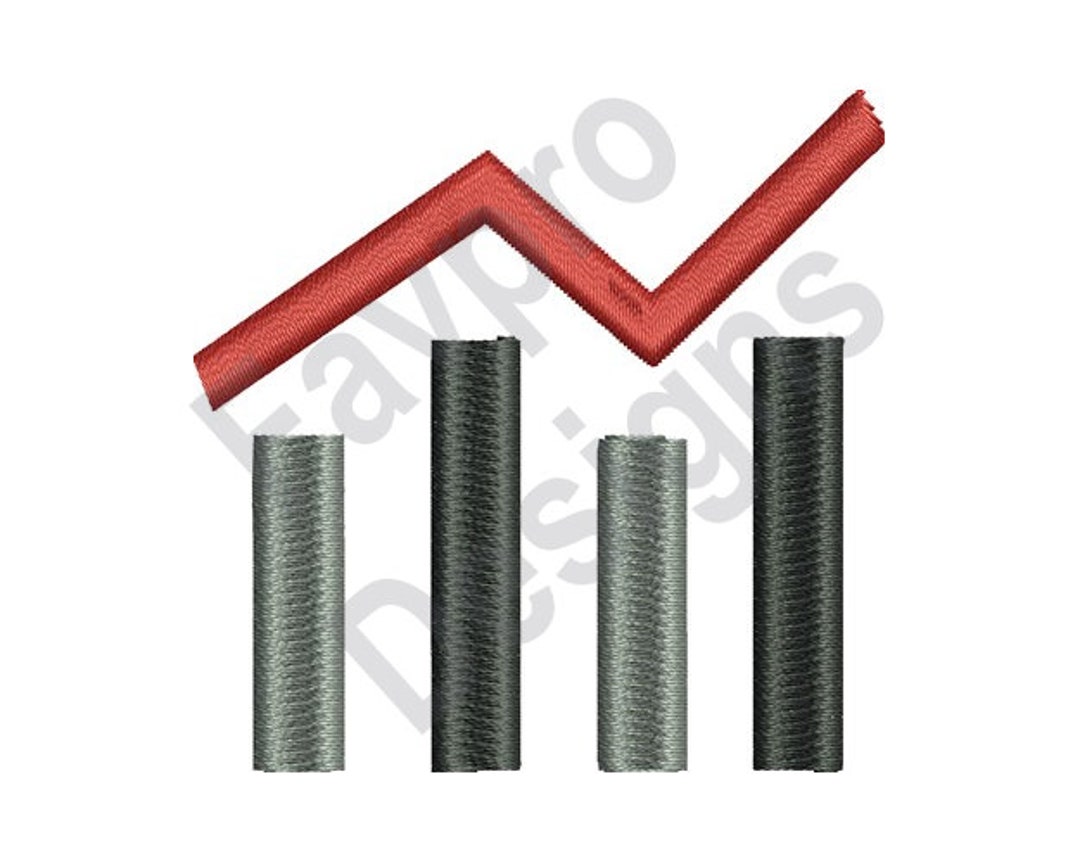 Stock Graph - Machine Embroidery Design - Etsy