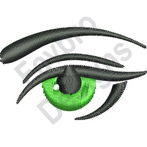 Womens Eye - Machine Embroidery Design - Etsy