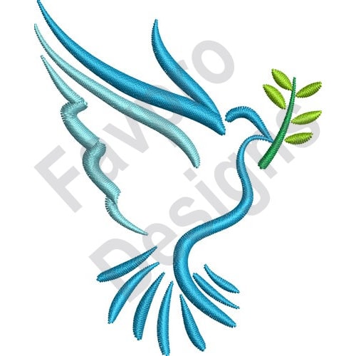 9 Sizes Dove Embroidery Designs Peace Embroidery Design - Etsy