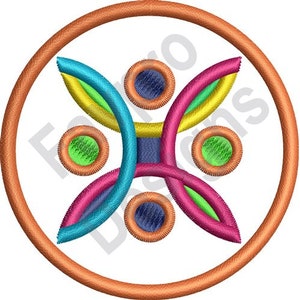 Geometric - Machine Embroidery Design - Etsy