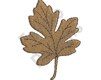 Autumn Leaves Machine Embroidery Design Fall Leaf - Etsy