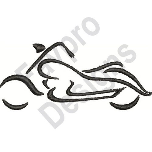 Abstract Motorcycle Machine Embroidery Design - Etsy