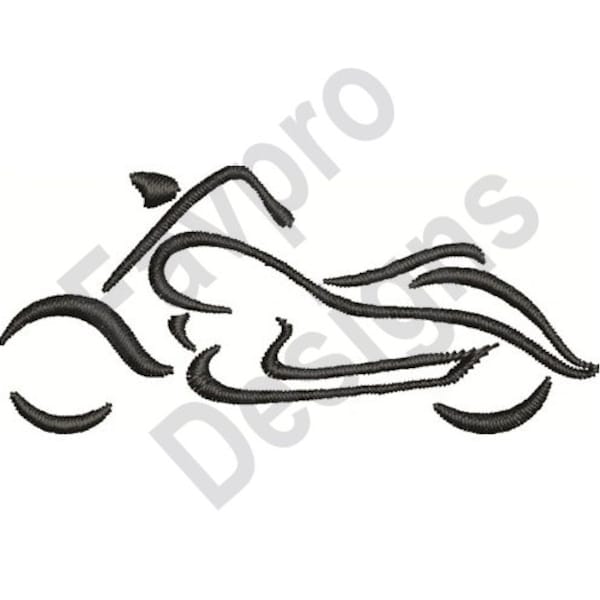 Motorcycle Outline - Etsy