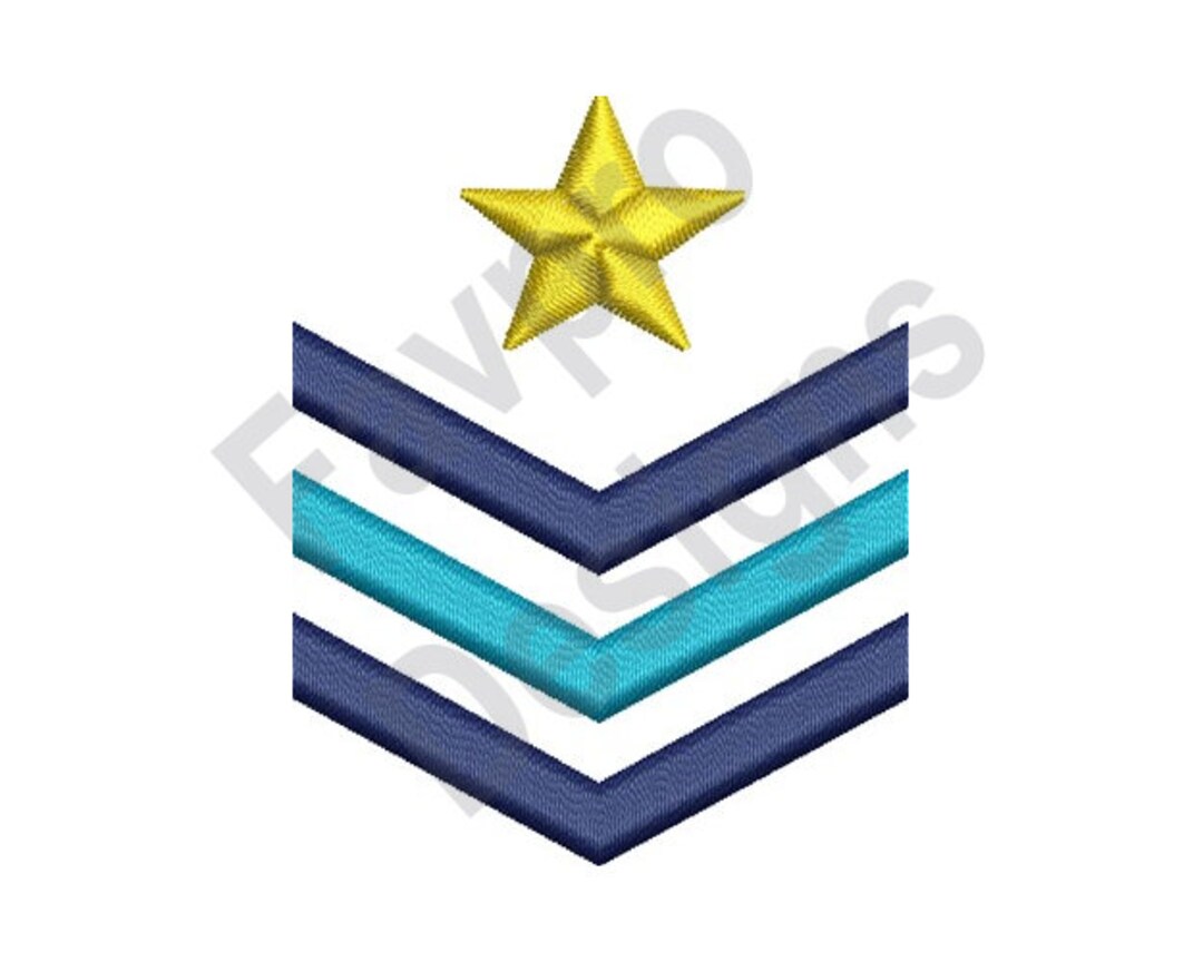 Star Chevron - Machine Embroidery Design - Etsy