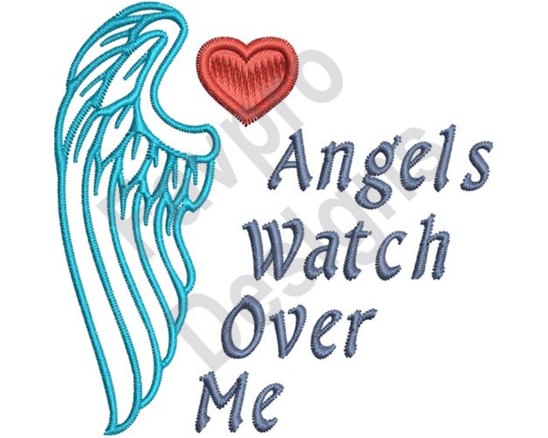 Watch Over Me - Machine Embroidery Design - Etsy