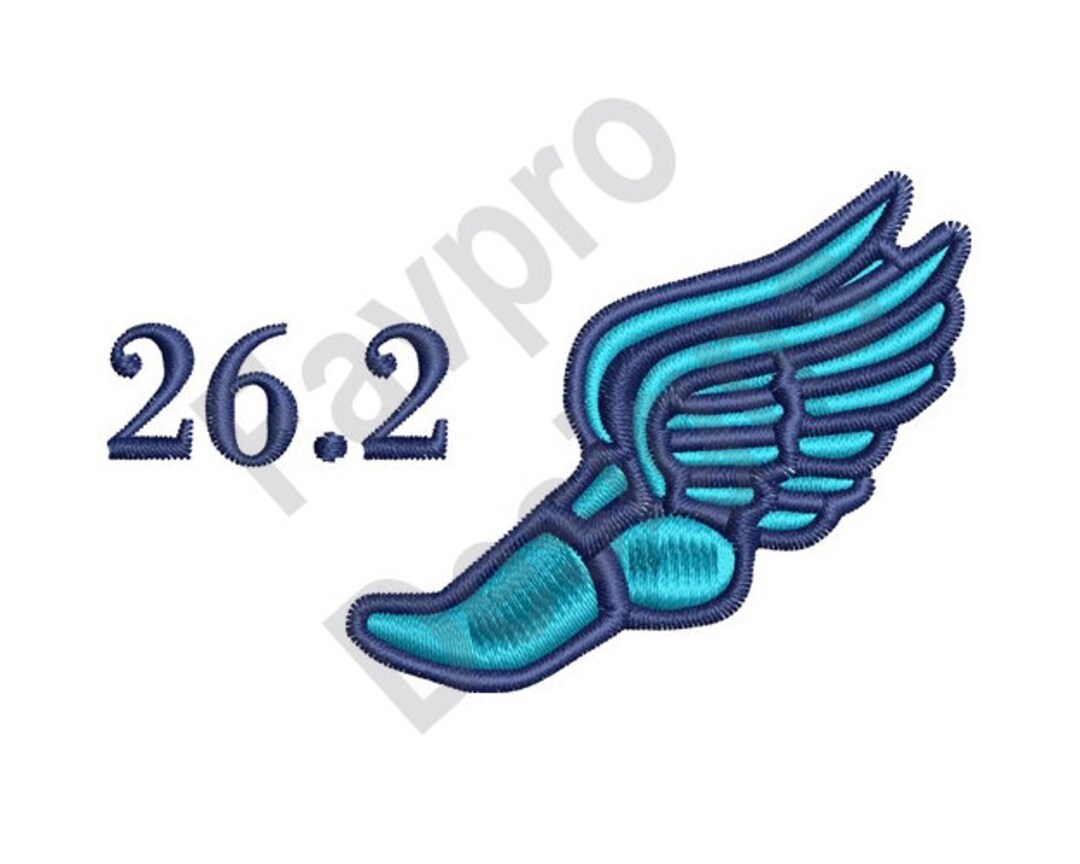 Marathon - Machine Embroidery Design - Etsy