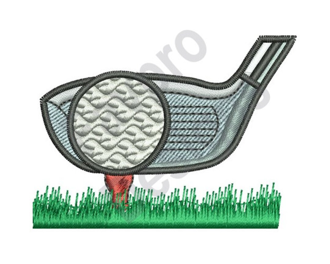 Golf Design - Machine Embroidery Design - Etsy