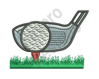 Golf Like Girl Machine Embroidery Design - Etsy