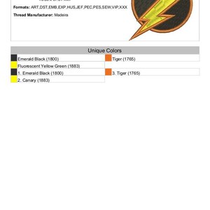Lightning Bolt - Machine Embroidery Design - Etsy