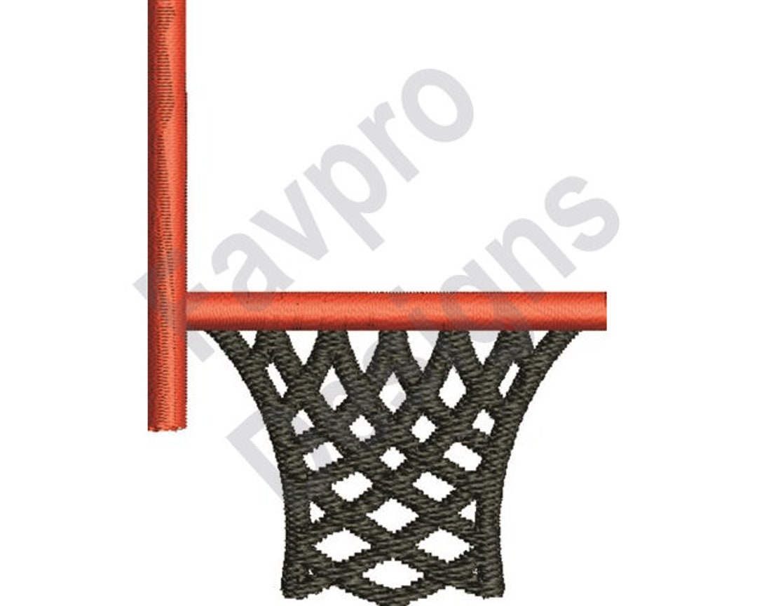 Basketball Hoop - Machine Embroidery Design - Etsy