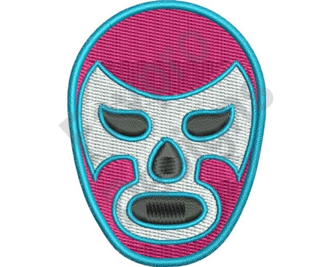 Lucha Libre Mask - Machine Embroidery Design - Etsy