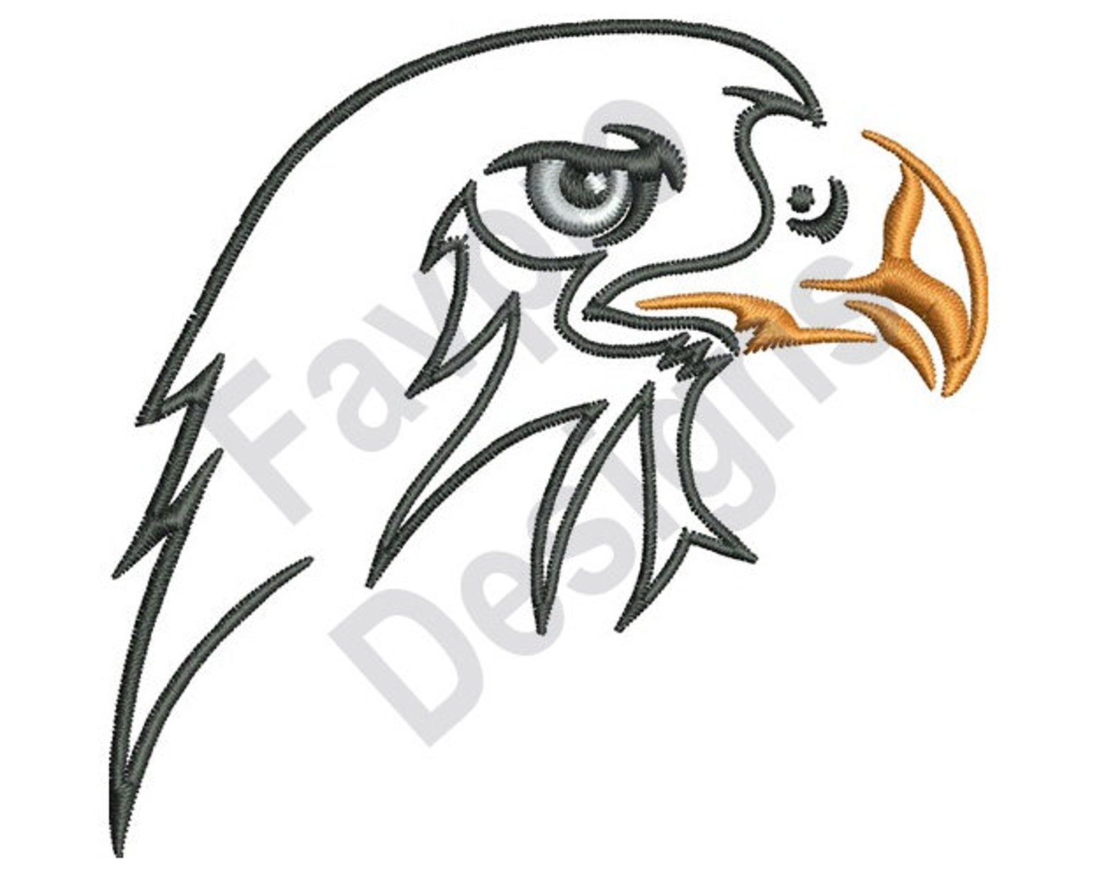 Eagle Head - Machine Embroidery Design - Etsy