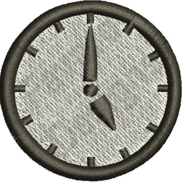 Machine Embroidery Clock Faces - Etsy