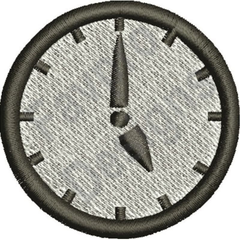 Embroidery Clock - Etsy