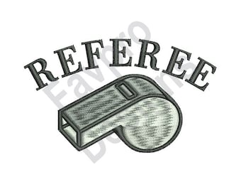 Whistle Referee Applique Embroidery Design in 3x3 4x4 and 5x7 Sizes - Etsy