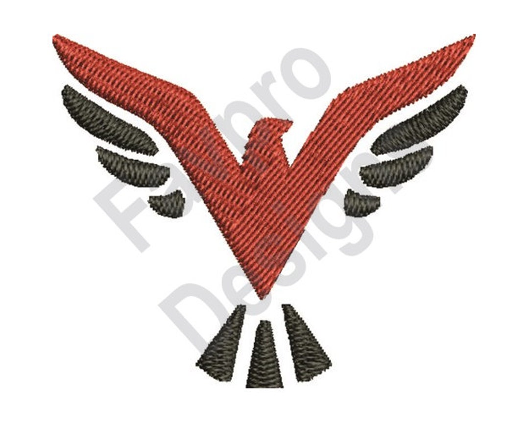 Phoenix - Machine Embroidery Design - Etsy
