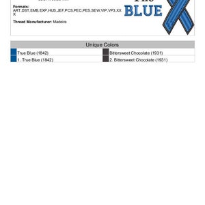 Back the Blue - Machine Embroidery Design - Etsy