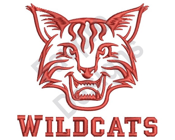 Wildcats Outline Machine Embroidery Design - Etsy