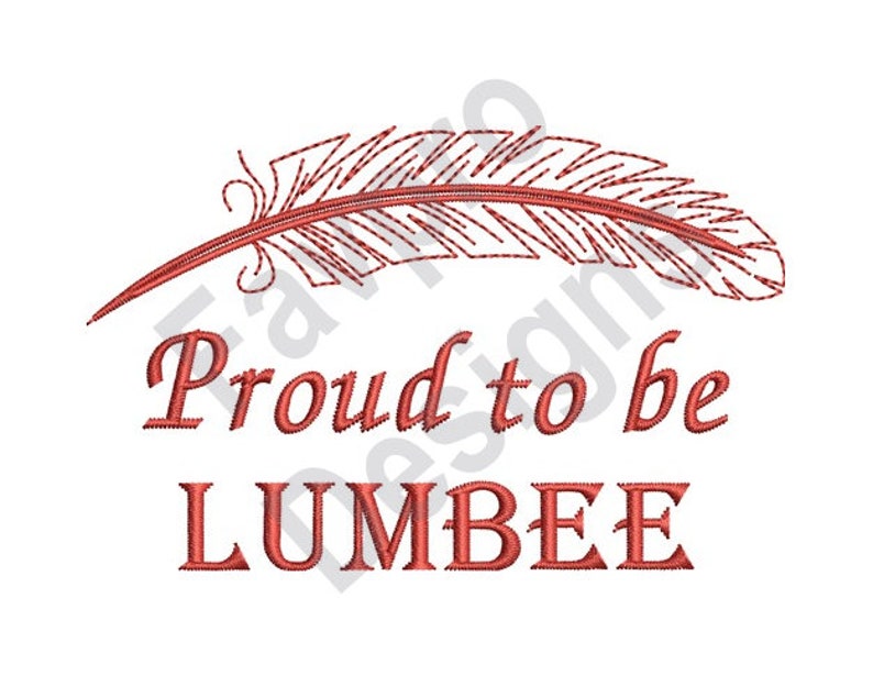 Native American Lumbee Pride - Machine Embroidery Design - Etsy