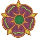 Tudor Rose - Machine Embroidery Design - Etsy