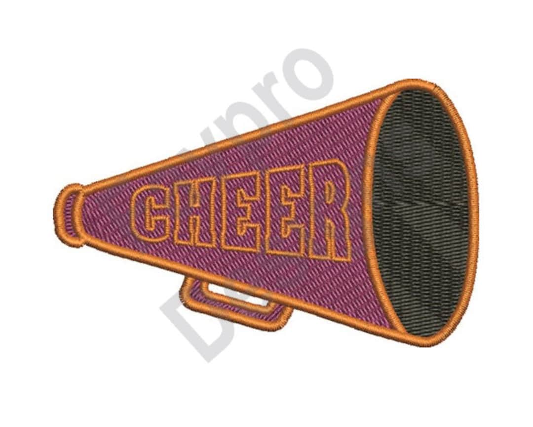 Cheer Megaphone - Machine Embroidery Design - Etsy