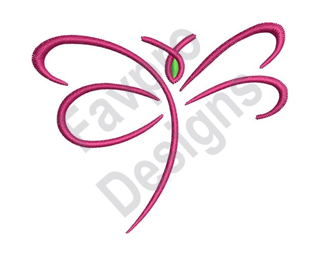 Hope Butterfly - Machine Embroidery Design - Etsy