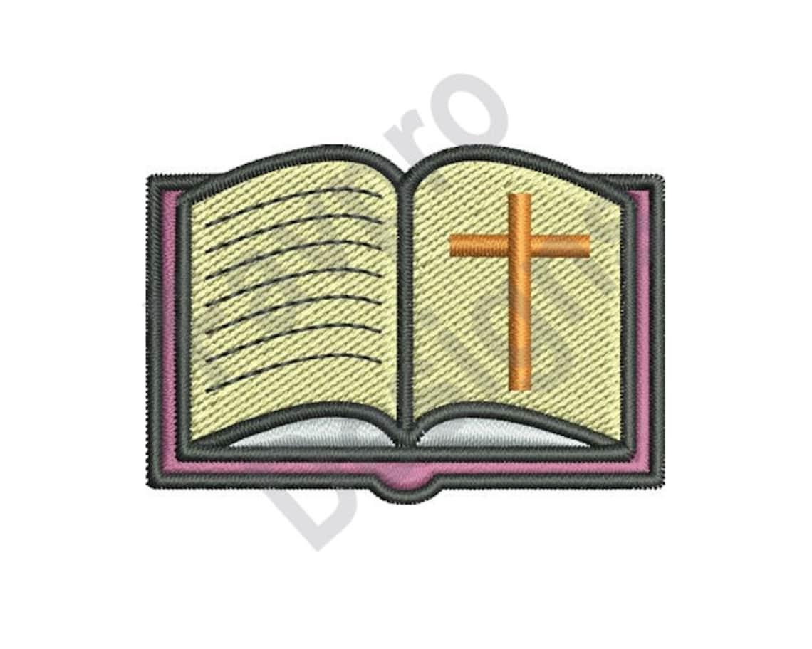 Bible - Machine Embroidery Design - Etsy