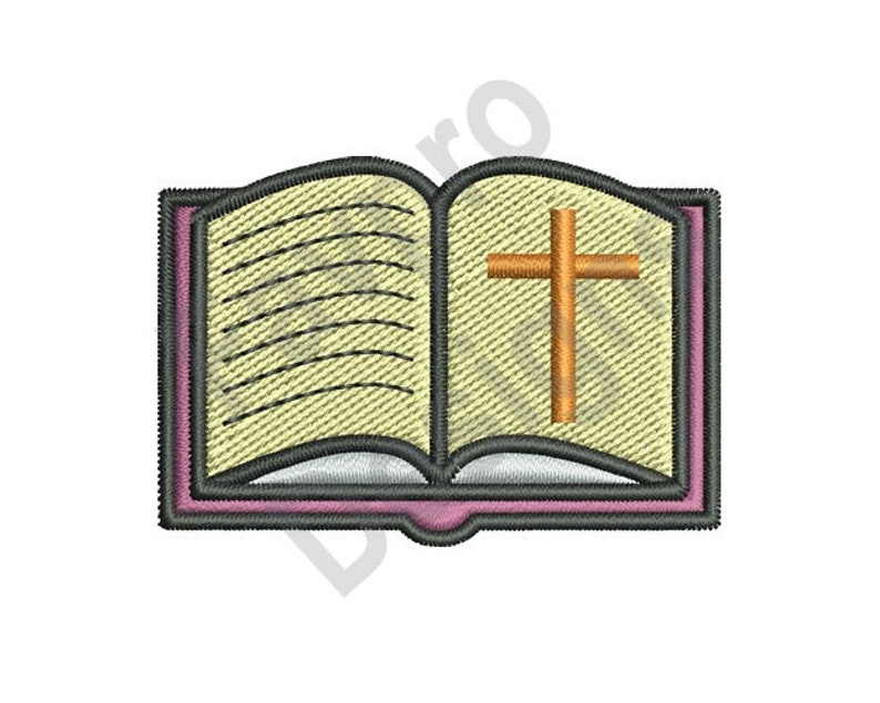 Bible - Machine Embroidery Design - Etsy