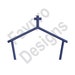 Church Outline - Machine Embroidery Design - Etsy