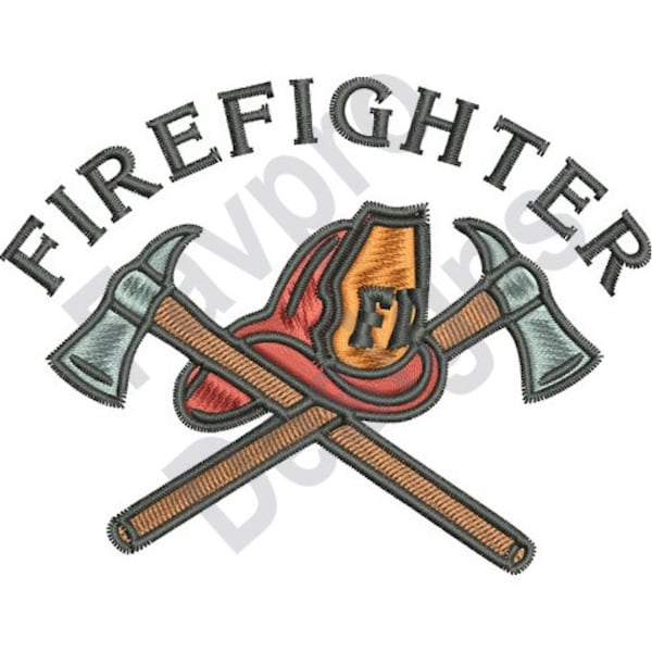 Firefighter Font Embroidery - Etsy