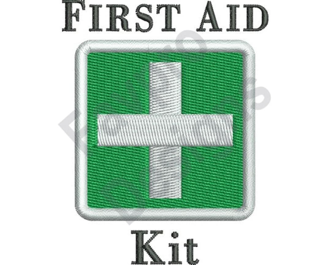 First Aid Kit - Machine Embroidery Design - Etsy