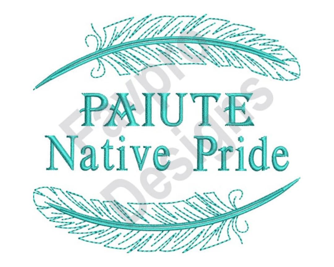 Native American Paiute Pride - Machine Embroidery Design - Etsy