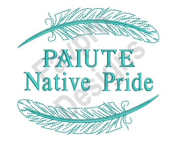Native American Paiute Pride Machine Embroidery Design - Etsy